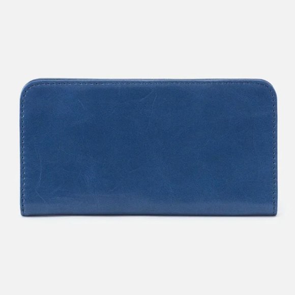 Bags | Nwt New Hobo Angle Continental Wallet Atlantis Blue Leather ...
